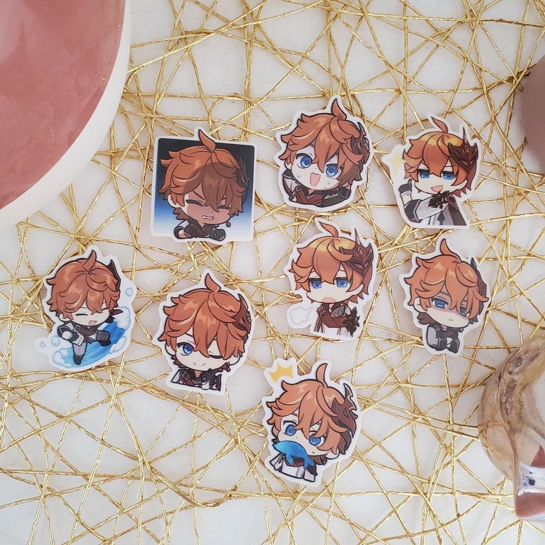 Genshin Impact Stickers Childe - Etsy