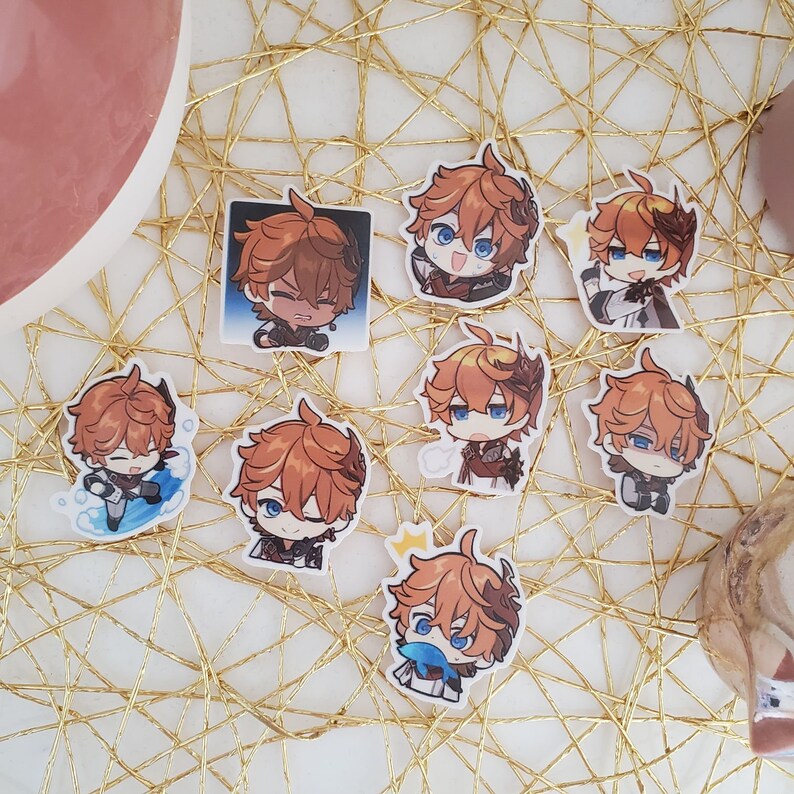 Genshin Impact Stickers Childe - Etsy