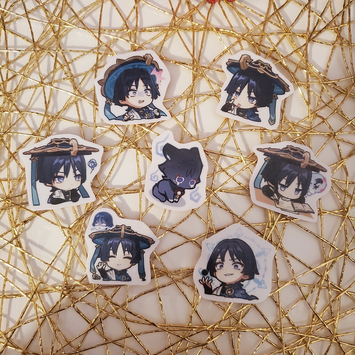 Genshin Impact Stickers Scaramouche Wanderer - Etsy