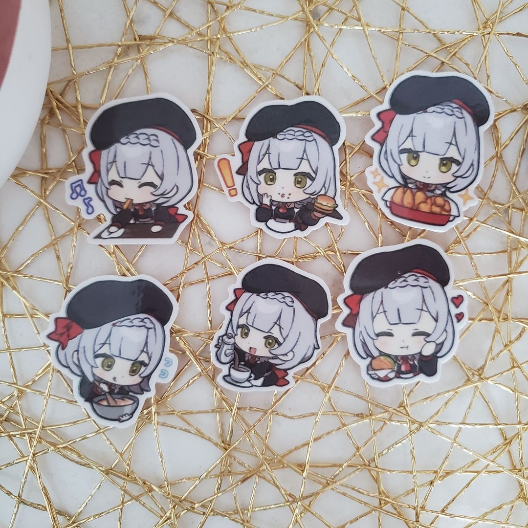 Genshin Impact Stickers Noelle - Etsy