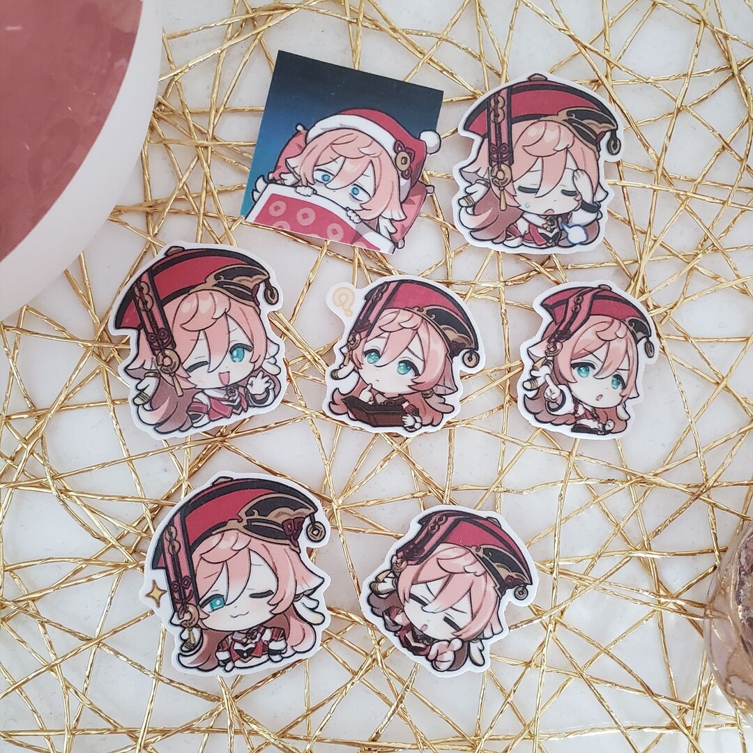 Genshin Impact Stickers Yanfei - Etsy