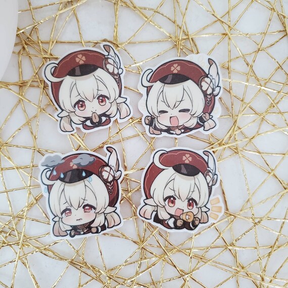 Genshin Impact Stickers Klee - Etsy