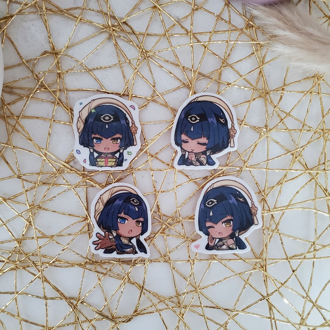 Genshin Impact Stickers Candace - Etsy