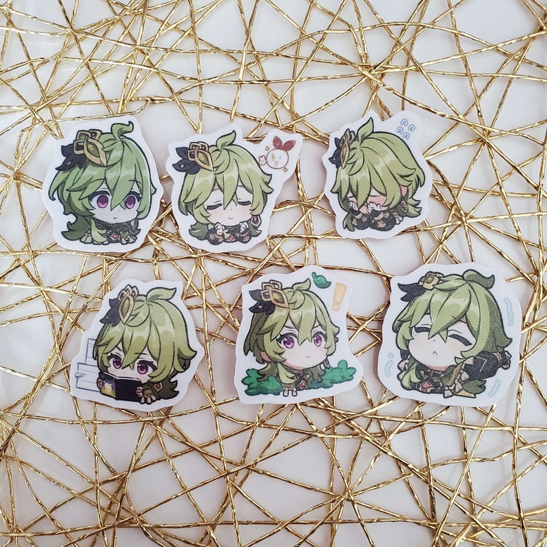 Genshin Impact Stickers Collei - Etsy