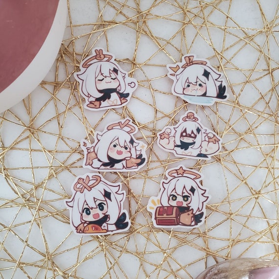 Genshin Impact Stickers Paimon - Etsy