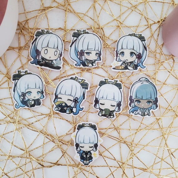 Genshin Impact Stickers Ayaka - Etsy