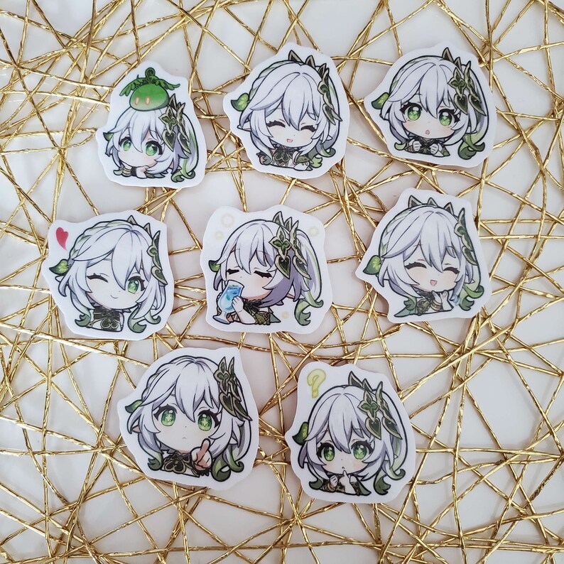 Genshin Impact Stickers Nahida - Etsy