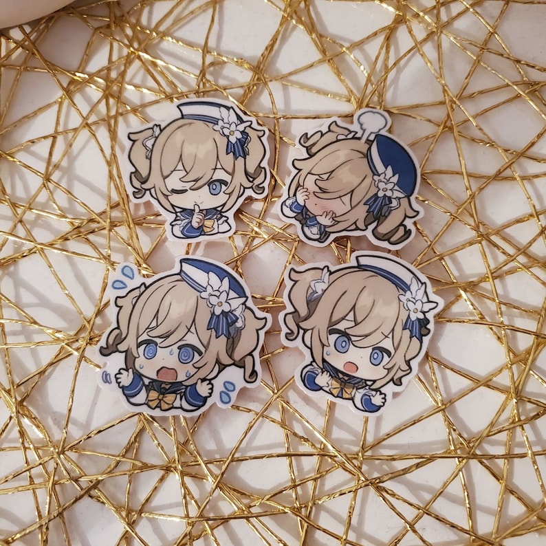 Genshin Impact Stickers Barbara - Etsy
