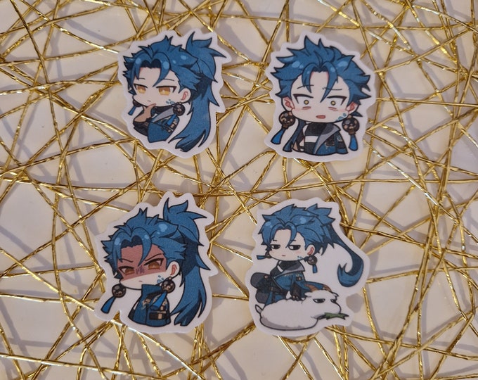 Wuthering Waves Jiyan Emote Stickers - Etsy