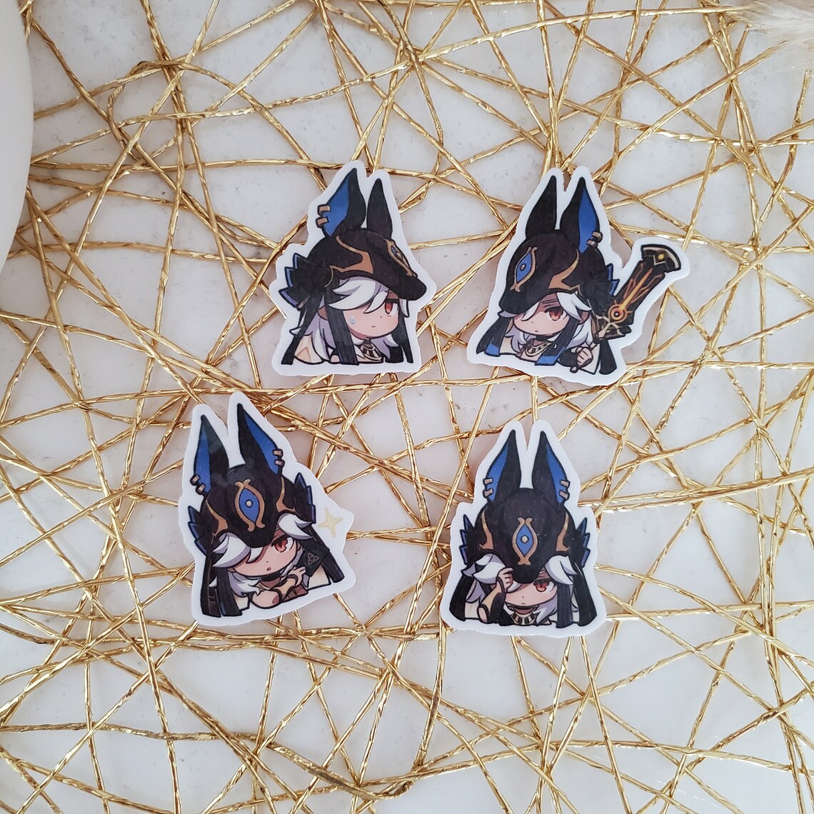 Genshin Impact Stickers Cyno - Etsy