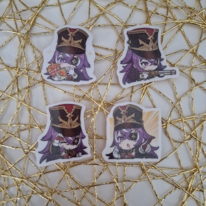 Genshin Impact Stickers Navia & Chevreuse - Etsy