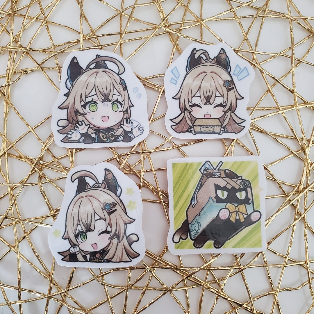 Genshin Impact Stickers Kirara - Etsy