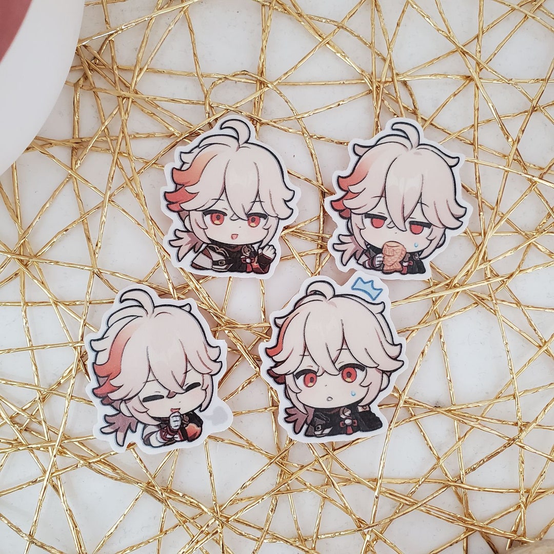 Genshin Impact Stickers Kaedehara Kazuha - Etsy