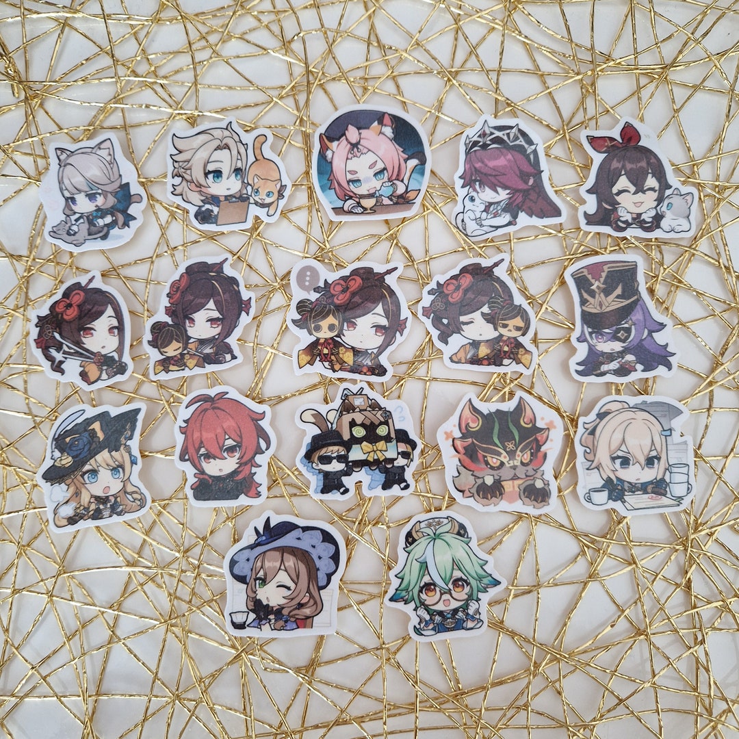 Genshin Impact Stickers Chiori & 4.5 Update - Etsy