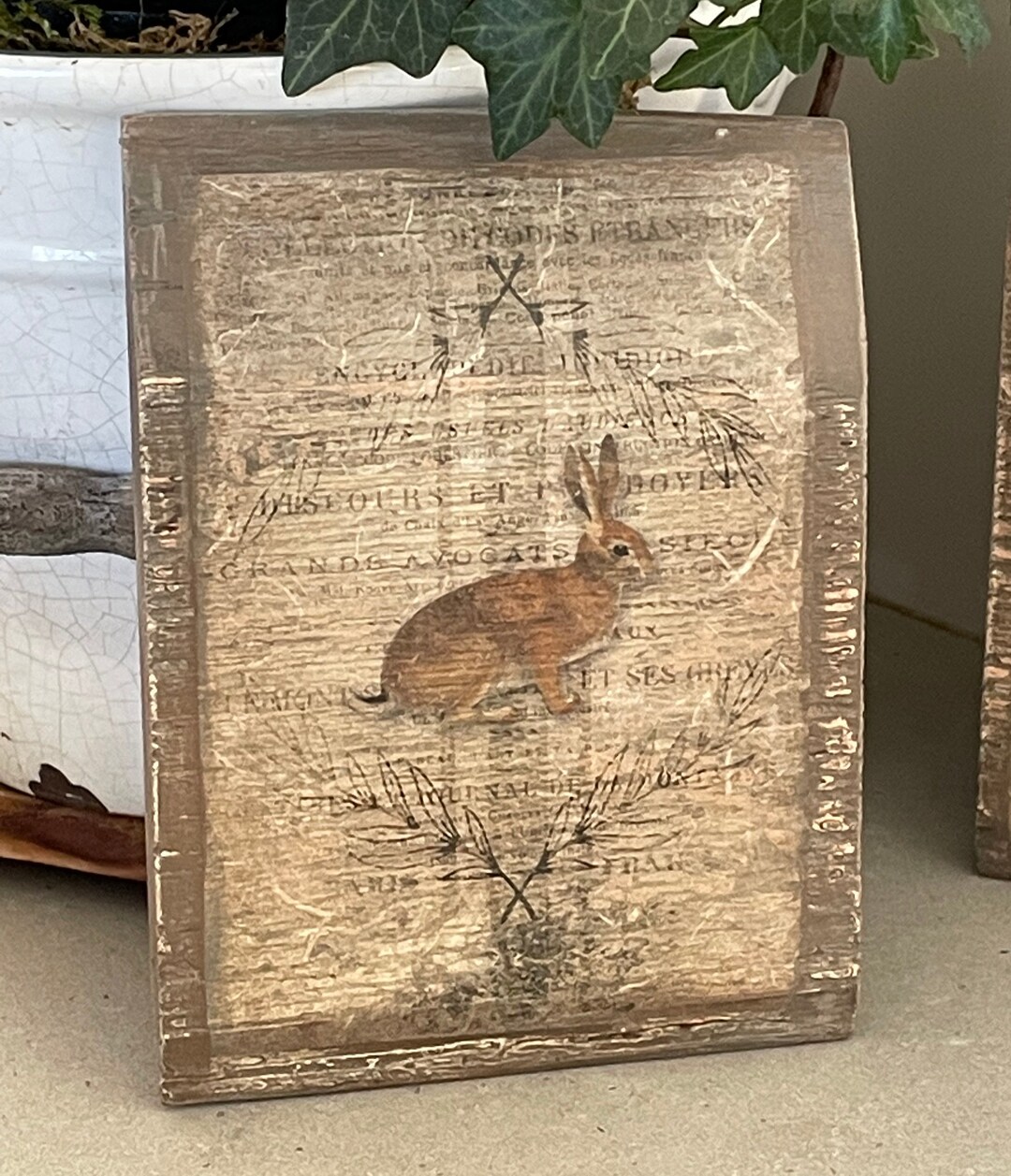 Decoupage Wall Hanging - Etsy