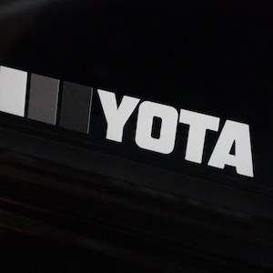 Retro Stripes TRD Vinyl Decal Sticker for Toyota - Etsy