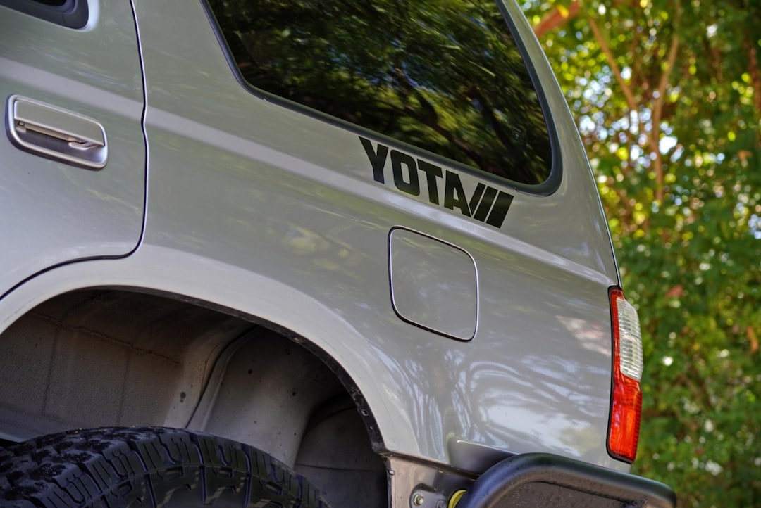 Retro Stripes YOTA Vinyl Decal Sticker for Toyota TRD - Etsy