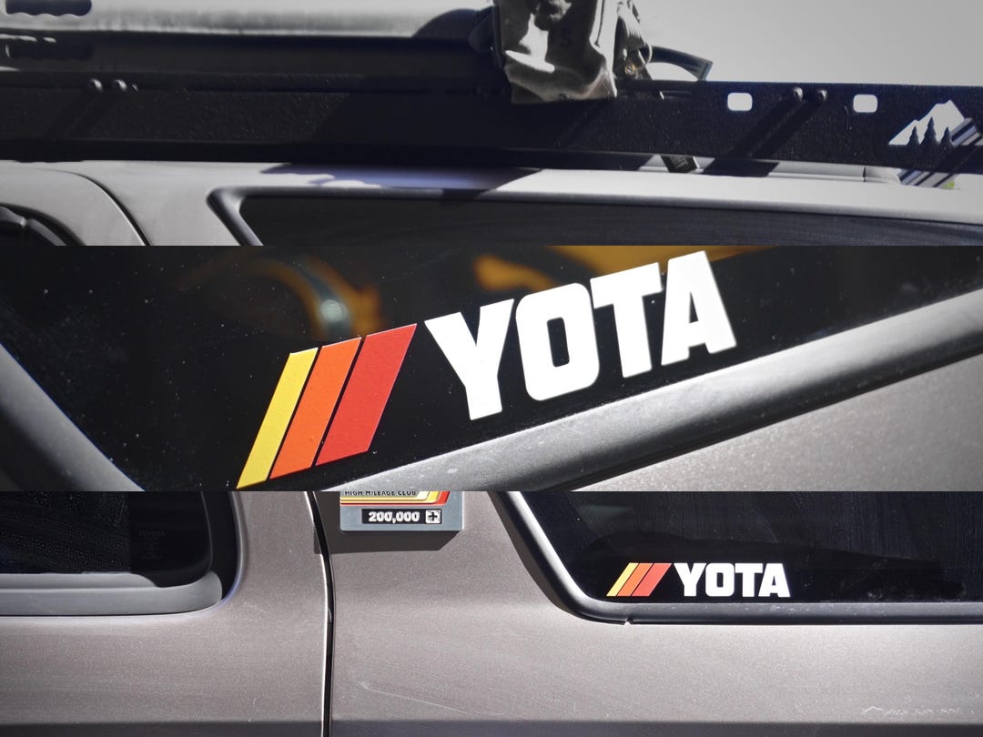 TRD Stripes Vinyl Decal Sticker for Toyota - Etsy