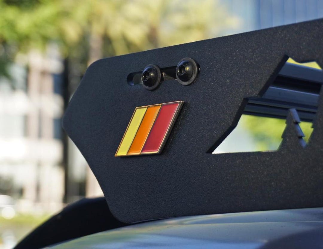 Tri-color TRD Style Badge Emblems for Toyota, 3M Adhesive Tape - Etsy