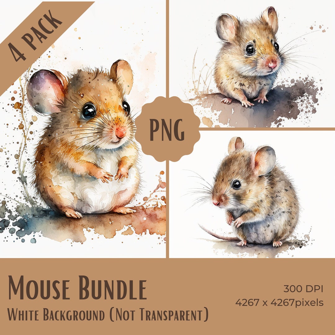 Cute Mouse Clipart Nursery Decor Rodent Lover Gift for Baby Room Rodent ...