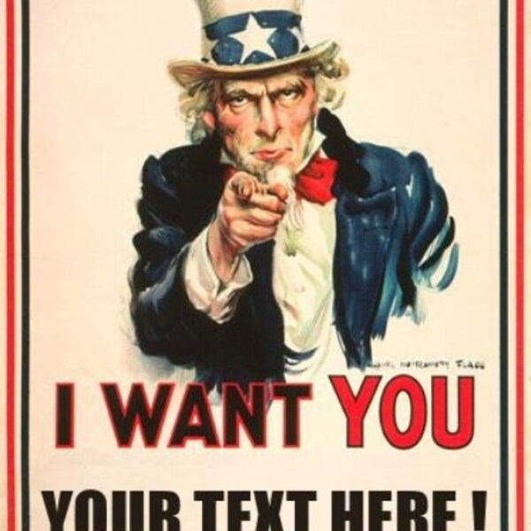 I Want You - Etsy