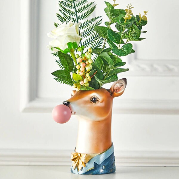 Animal Vase - Etsy