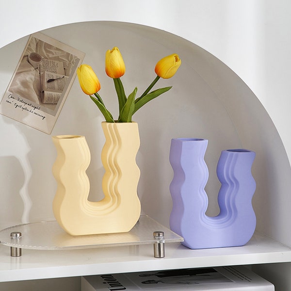 Wavy Vase - Etsy Australia