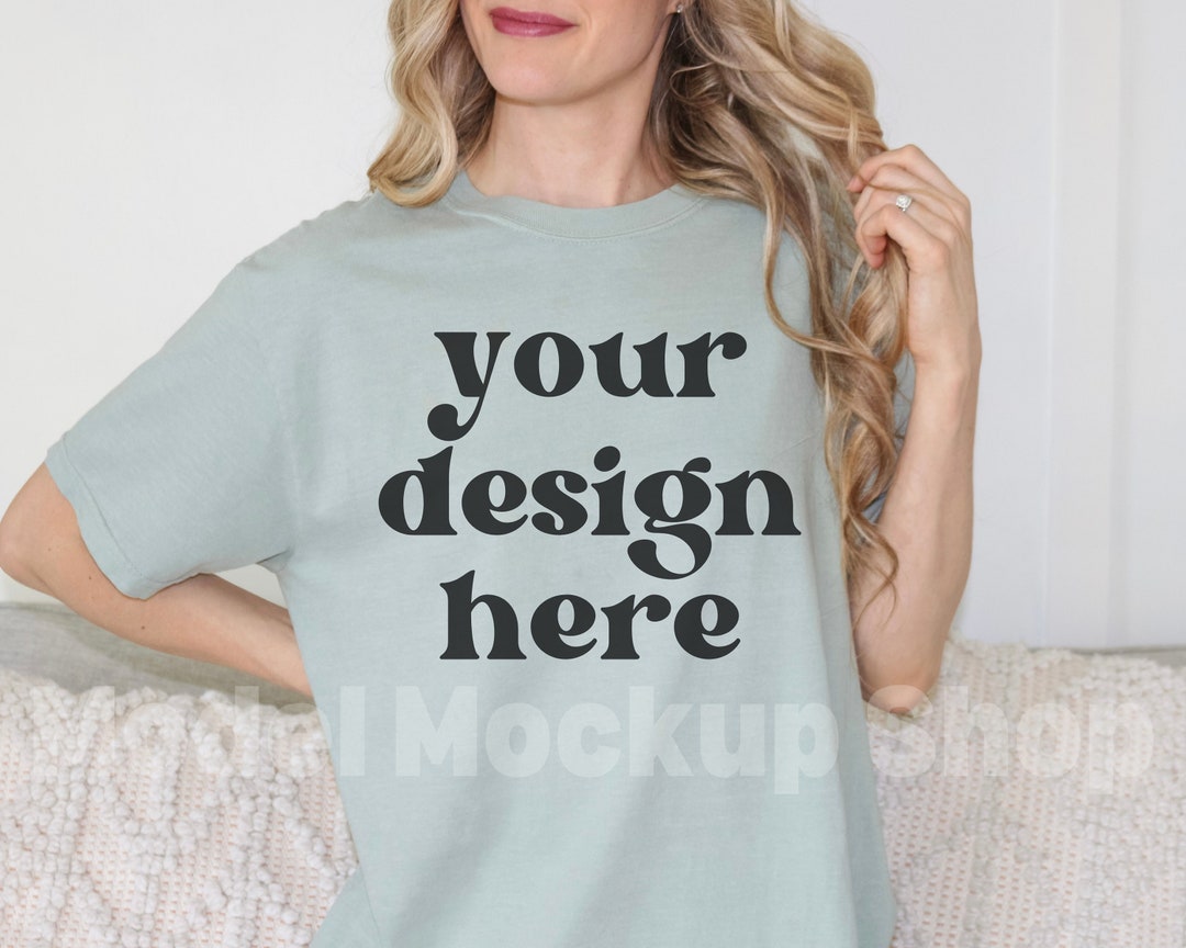 Comfort Colors C1717 Bay Mockup Comfort Color Bay Mock up - Etsy