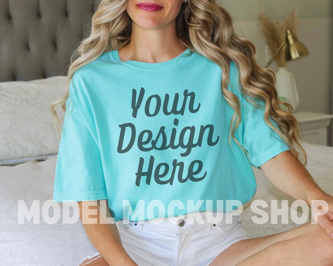 Comfort Colors Chalky Mint Mockup Chalky Mint Mock Chalky Mint Comfort ...