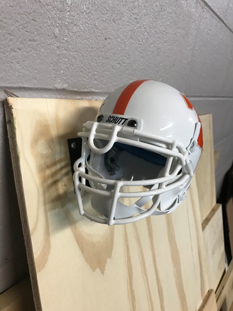 Hidden Wall Mount for Mini Football Helmets - Etsy