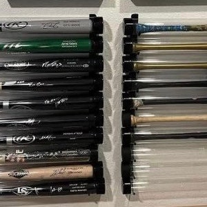 Baseball Bat Display Rack for Display Tubes 10 Bat Display - Etsy