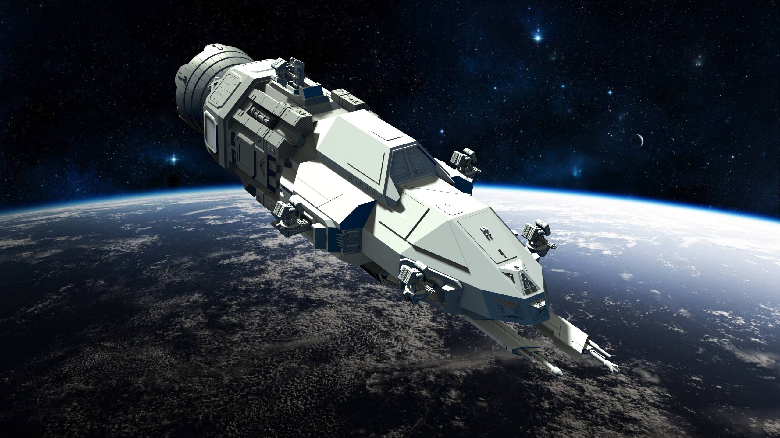 Rocinante Tachi MCRN Corvette Frigate the Expanse 3D Print Files - Etsy