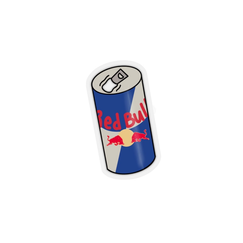 Red Bull Can Drawing