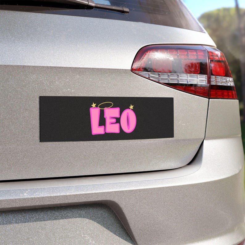 Leo Bratz Car Magnet, Zodiac Sign Gift, Astrology Decor, Car ...