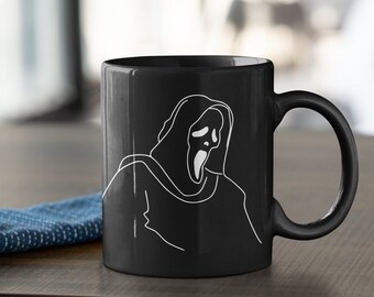Ghostface Mug - Etsy