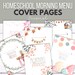 Seasonal Morning Menu Covers Morning Time Binder Covers - Etsy