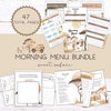 Daily Routine Template Daily Schedule Printable Homeschool Routine - Etsy