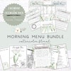 Daily Routine Template Daily Schedule Printable Homeschool Routine - Etsy
