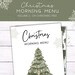 Christmas Morning Basket | December Morning Menu | Homeschool ...