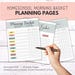 Morning Menu Pages - Forest Design | Calendar Pages | Homeschool ...