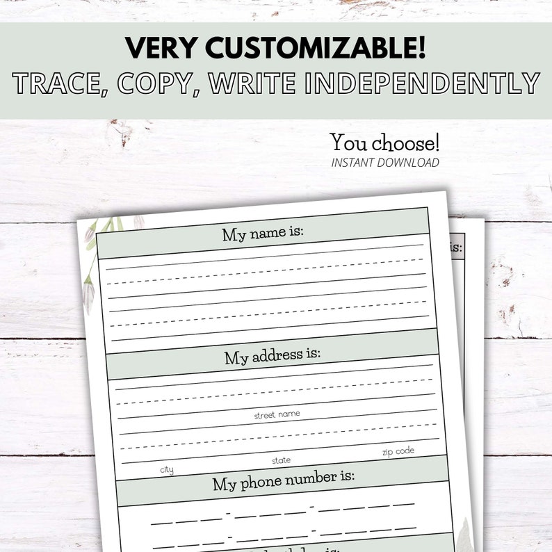 Morning Menu Pages Homeschool Morning Menu Calendar Pages - Etsy