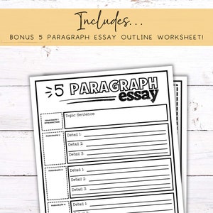 Research Worksheet Bundle | Printable Research Template | Essay ...