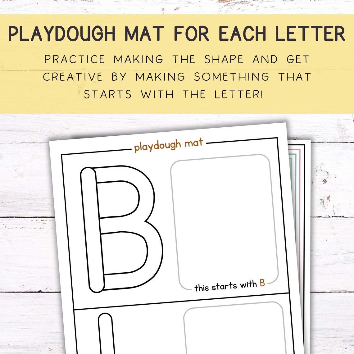 Alphabet Workbook Letter of the Week Alphabet Cards - Etsy
