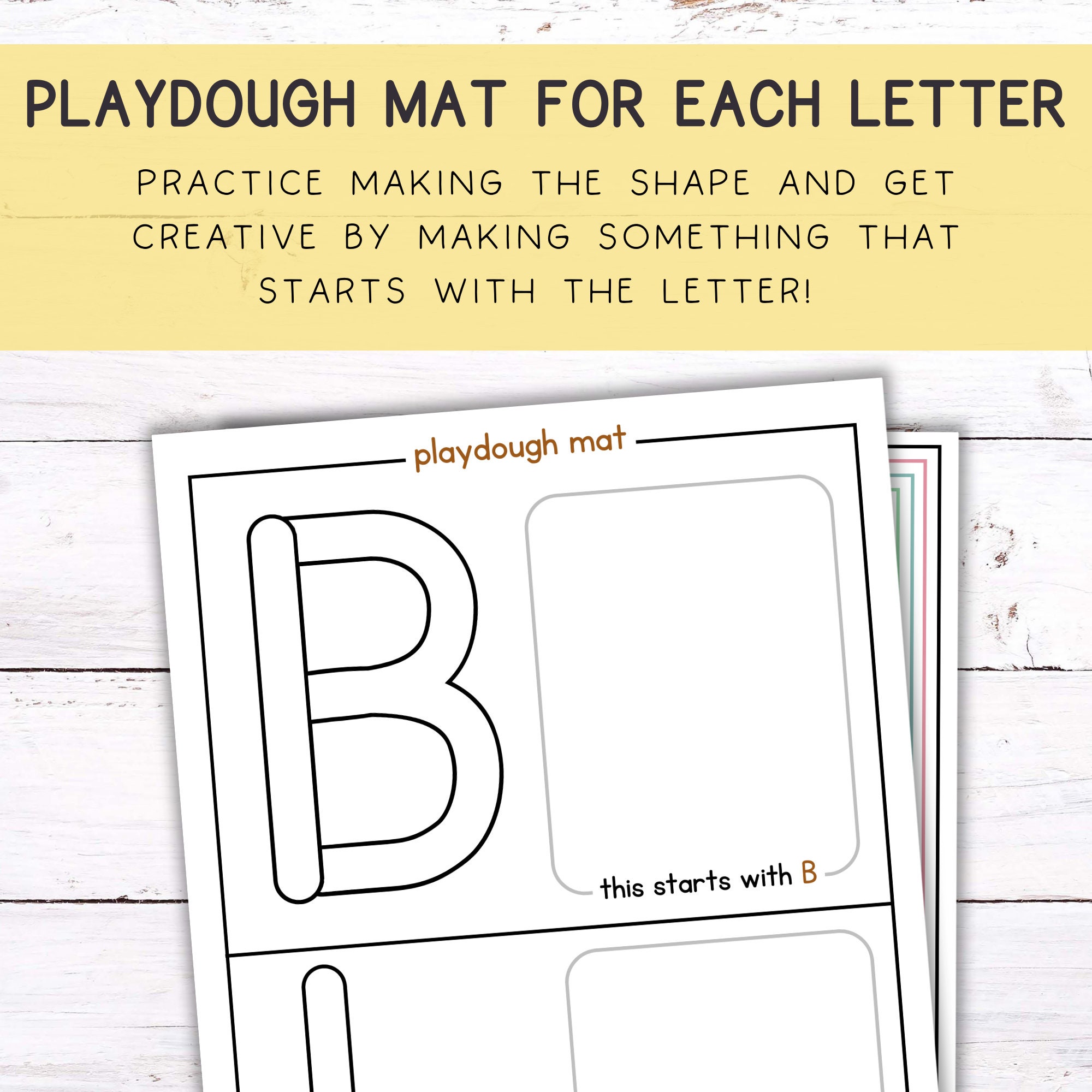 Alphabet Workbook | Letter of the Week | Alphabet Cards - Etsy