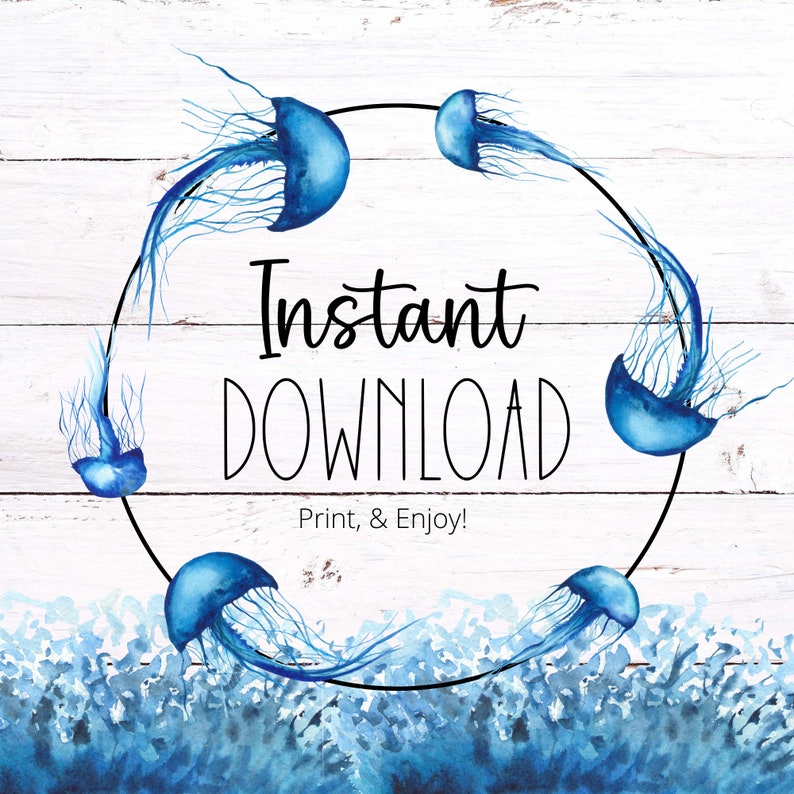 Morning Menu Pages Blue Ocean Calendar Pages Homeschool - Etsy
