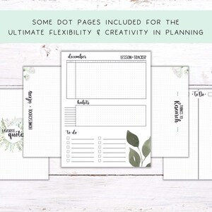 Homeschool Planner | Undated Planner | Homeschool Trackers | Printable ...