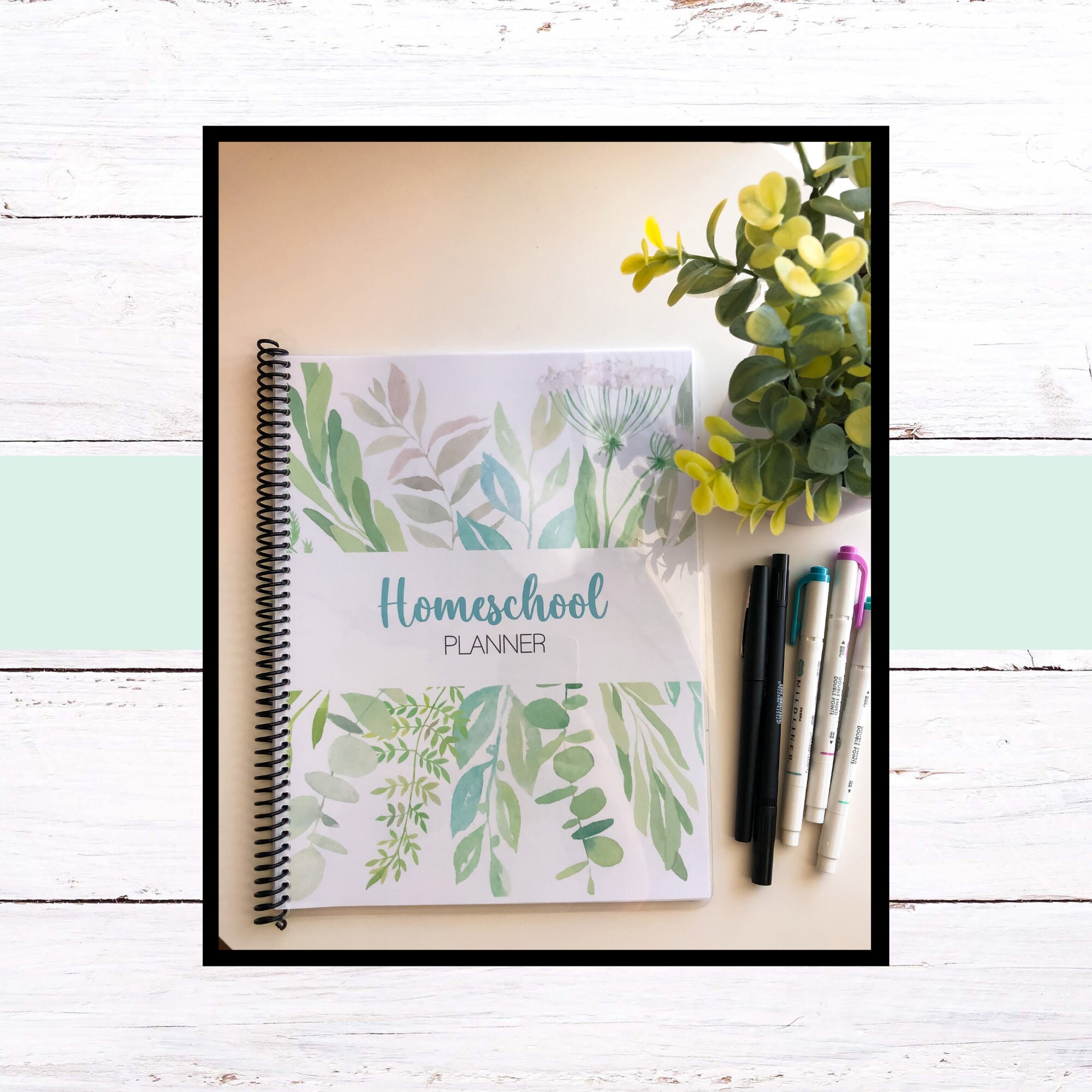 Homeschool Planner | Undated Planner | Homeschool Trackers | Printable ...