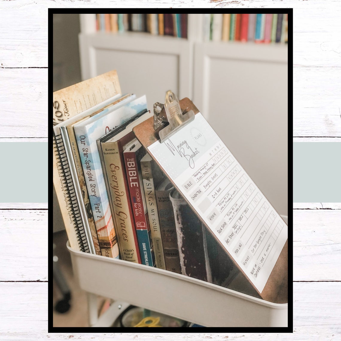 Homeschool Morning Basket Schedule Morning Basket Planning - Etsy