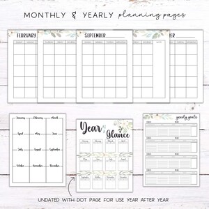 Homeschool Planner | Undated Planner | Homeschool Trackers | Printable ...