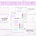 Pastel Homeschool Routine Chart | Daily Schedule Printable (PDF) - Etsy